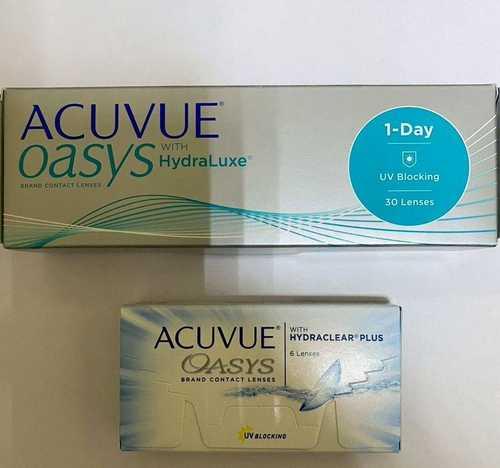 Линзы контактные acuvue oasys