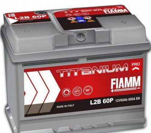 60Ah Аккумулятор 12V 6ст-60.0 Fiamm Titanium Pro