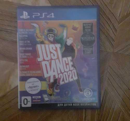 Диски на ps4 Just Dance 2020