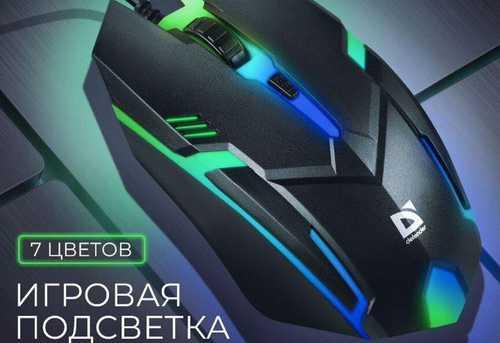 Игровая мышь RGB Defender Cyber