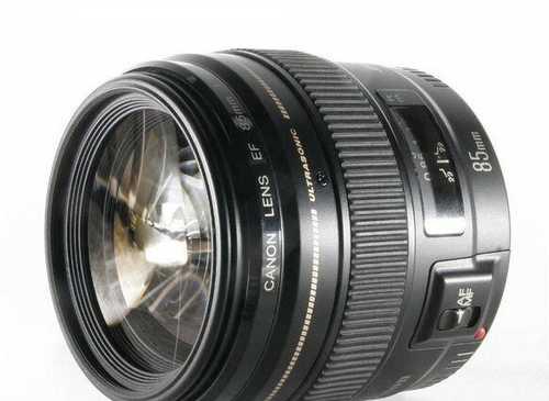 Canon EF 85mm f1.8 USM+Бленда+Фильтр Uv+Япония+