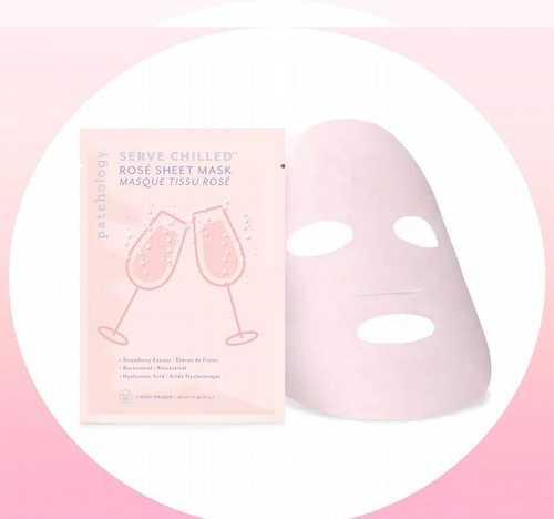 Маска для лица Patchology Serve Chilled Rose Mask