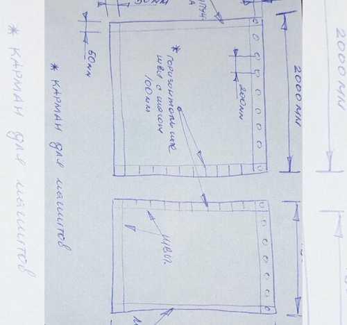 Брезентовые шторы 2 шт