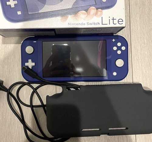 Nintendo switch lite прошитая 256гб