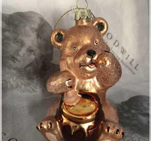 Елочная игрушка медведь Goodwill