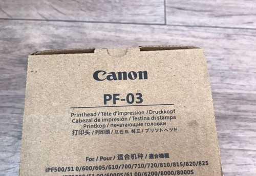 Canon pf 03