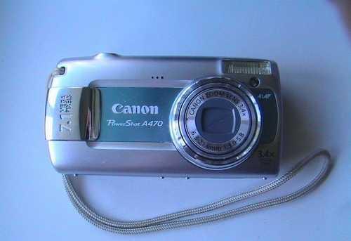 Цифровой фотоаппарат Canon A470