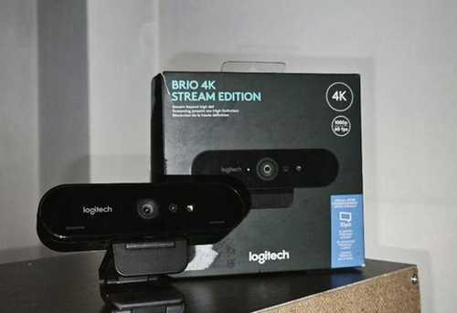 Веб-камера Logitech brio 4k Stream Edition