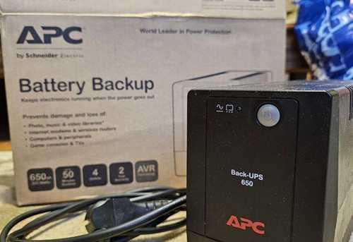 Ибп APS Back-UPS 650