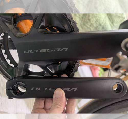 Мощемер и shimano ultegra r8100 шатуны 170 мм