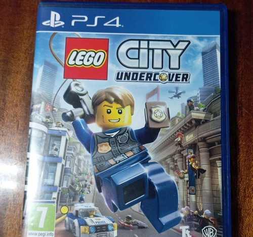 Lego city undercover PS4 диск