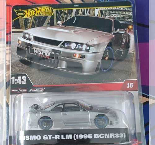 Hot wheels premium 1:43 Nissan Nismo GT-R LM 95