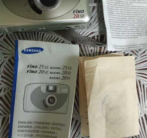 Пленочный фотоаппарат Samsung fino 20se