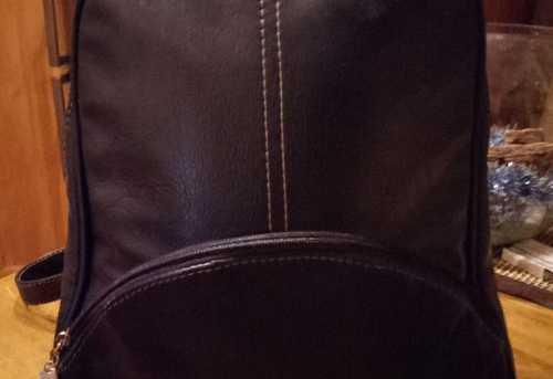 Рюкзак женский кожаный бу