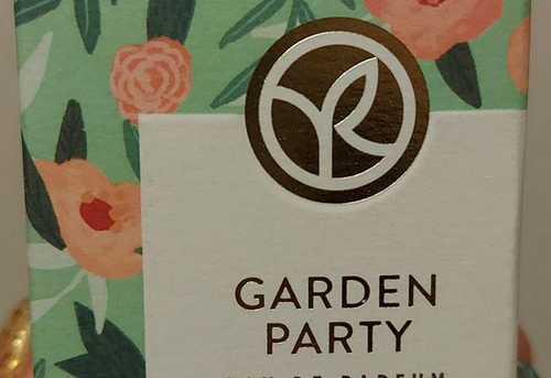 Парфюмерная вода garden party, yves rocher