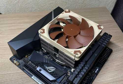 Mini-ITX материнская плата с процессором и памятью