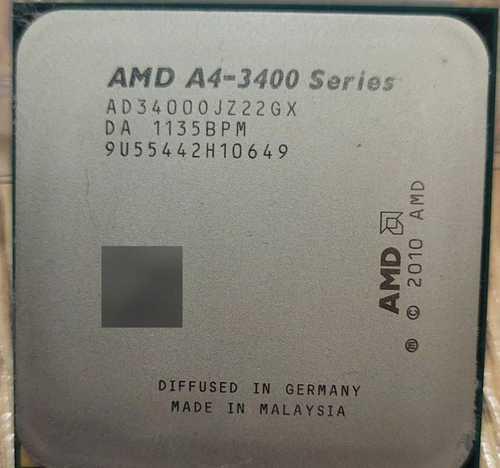 Процессор AMD E2-3200