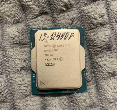 Процессор intel core i5 12400f