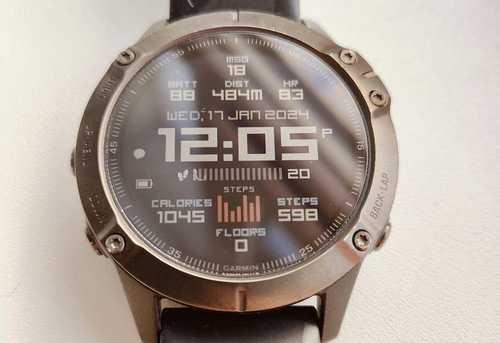 Часы Garmin Fenix 6 Sapphire