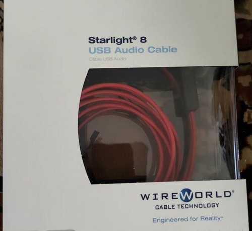 USB Audio кабель Wireworld Starlight 8 длина 3 мет
