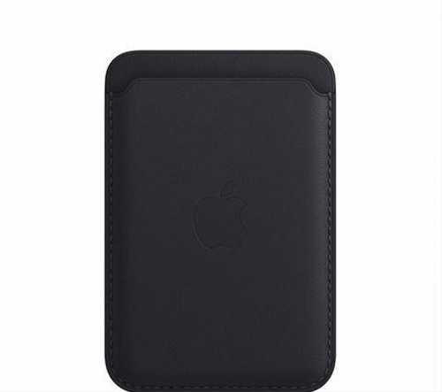Кардхолдер для iPhone Leather Wallet, черный