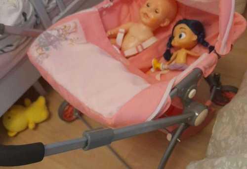 Кукольная коляска baby born
