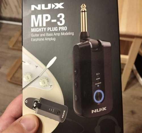 Гитарный процессор Nux mighty plug pro mp3