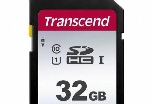 Карта памяти Transcend sdhc 32GB 300S UHS-I U1 Cla