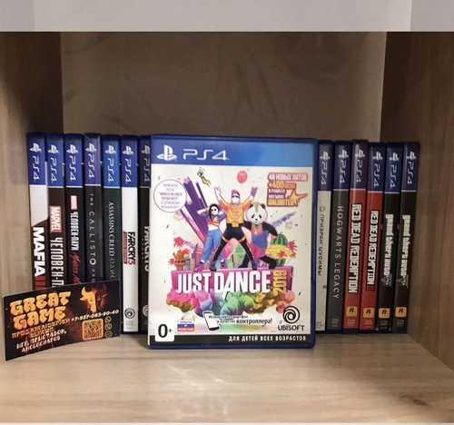 Игры PS4: Just Dance 2019