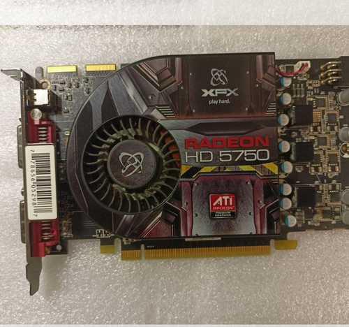 Видеокарта Radeon hd 5750