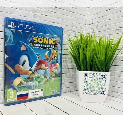 Sonic Superstars PS4 (Новый диск)