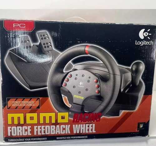 Руль Logitech momo Racing Force Feedback USB (Рул