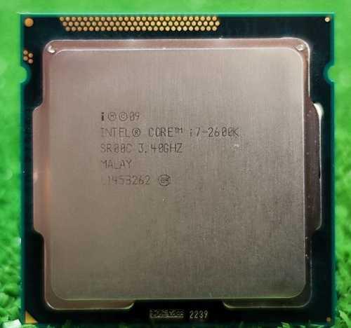 Процессор LGA 1155 Intel Core i7-2600K 3.4GHz