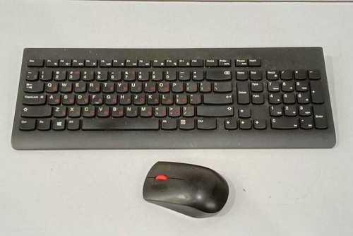 Беспроводная клавиатура и мышка Lenovo