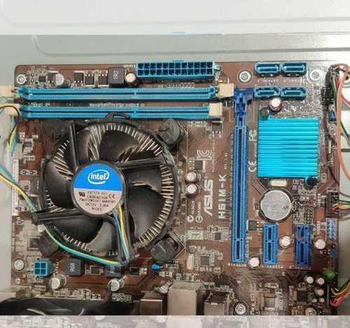 Intel core i3 3220 box   Asus h61m