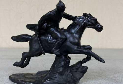 Буденовец на коне 1967 год Каслинское литье касли