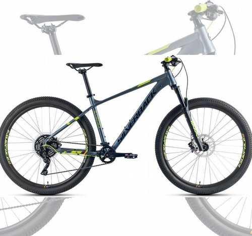 Велосипед silverback stride 29 comp (2023) Grey/Li