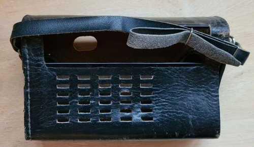Кожаный чехол СССР от радиоприёмника "Сокол 403"