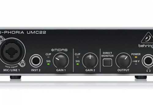 Behringer u-phoria umc22