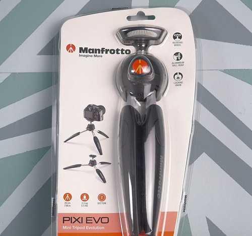 Мини штатив Manfrotto Pixi Evo