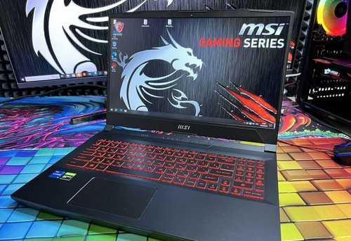 Игровой ноутбук 15.6" MSI Katana GF66 11SC-1251XRU, 1000 ГБ, Core i5-11400H, RAM 16 ГБ, GeForce GTX 1650 4 ГБ