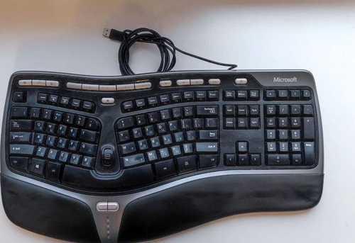 Клавиатура microsoft ergonomic 4000
