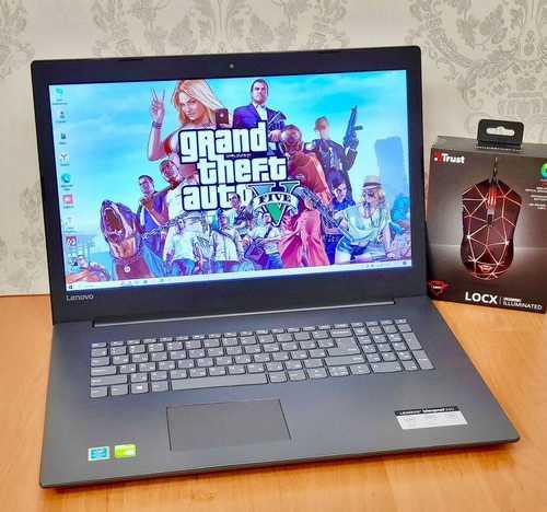 Игровой 17.3"/12гб/SSD/Nvidia 2гб/Gold