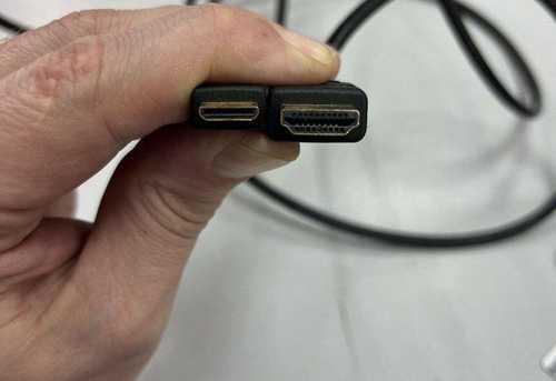 Кабель hdmi - mini hdmi 1,8m hama