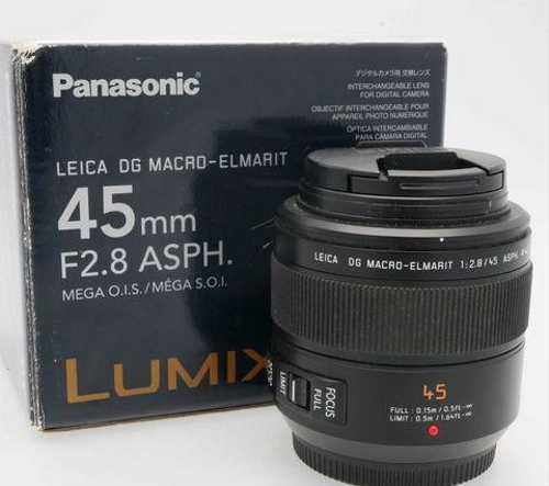 Panasonic 45mm f/2.8 Leica DG Macro-Elmarit