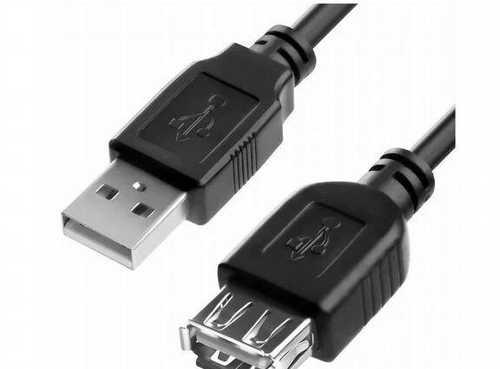 Кабель USB, удлинитель Am-Af (5м) Perfeo, (U4505)