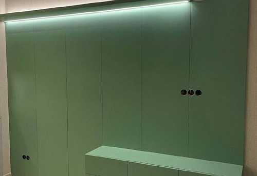 Шкаф по индивидуальным размерам в коридор