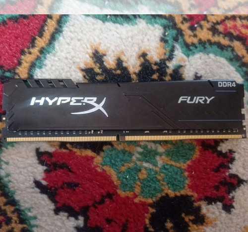 Оперативная память ddr4 hyperx fury 16gb