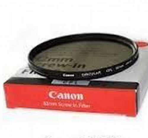 Поляризационный фильтр Canon CPL 67 mm + 77mm