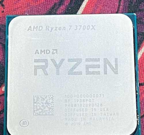 Процессор AMD Ryzen 7 3700X, AM4